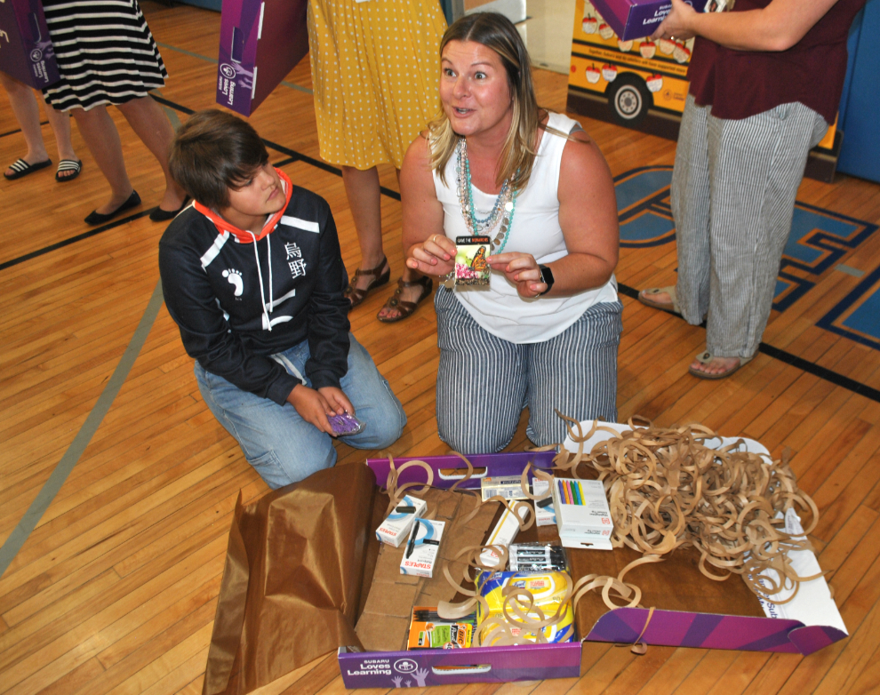 Blaise Alexander Subaru and Adopt-A-Classroom deliver supplies to CMMS ...
